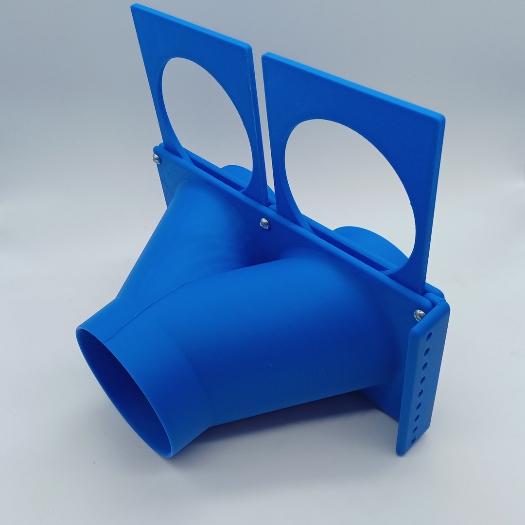 4 Inch Dust Collection Y (wye) With Blast Gates / Splitter / Shutoff ...