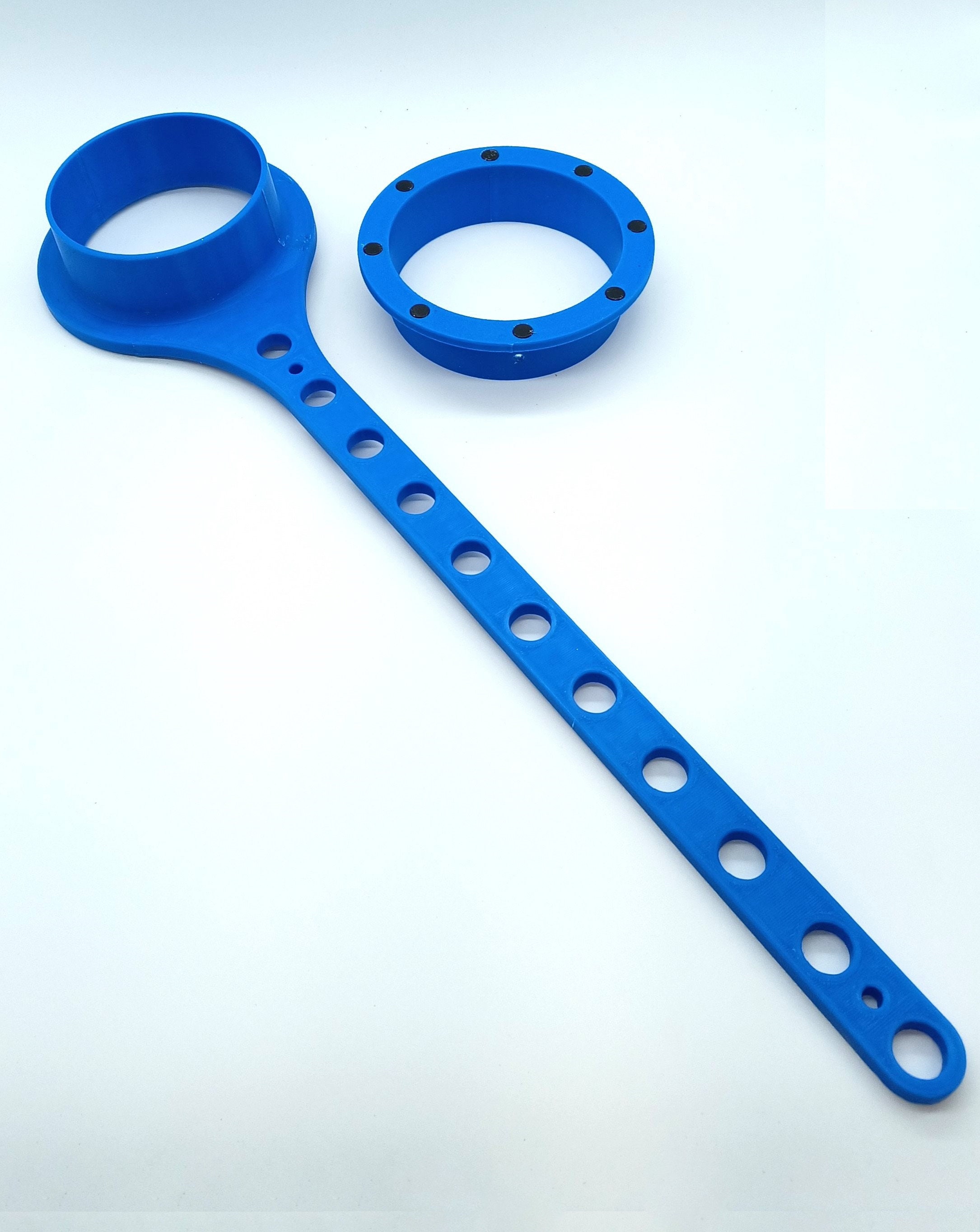 4" Magnetic Dust Quick Connect Coupling With Long Reach Handle - Hose ...