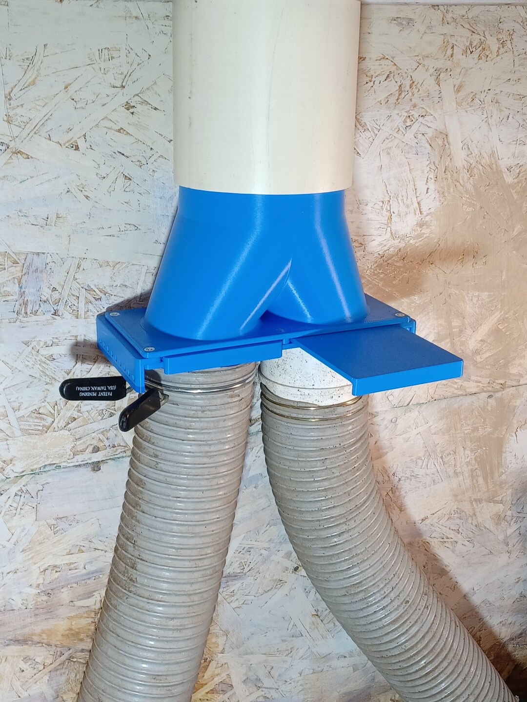 6 Inch Dust Collection Y wye Reducer With Blast Gates 6x4x4 / Wall ...