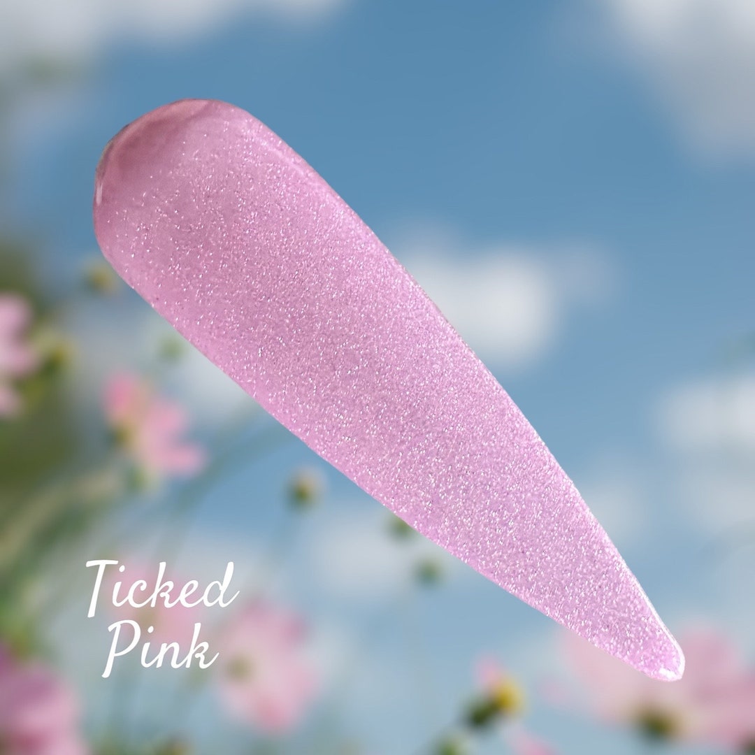 Tickled Pink, Dip Powder Pink, Shimmer Dip Powder for Nails Pink, Dip ...