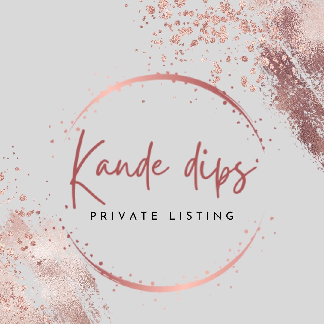 Private Listing Kandedips Samples - Etsy