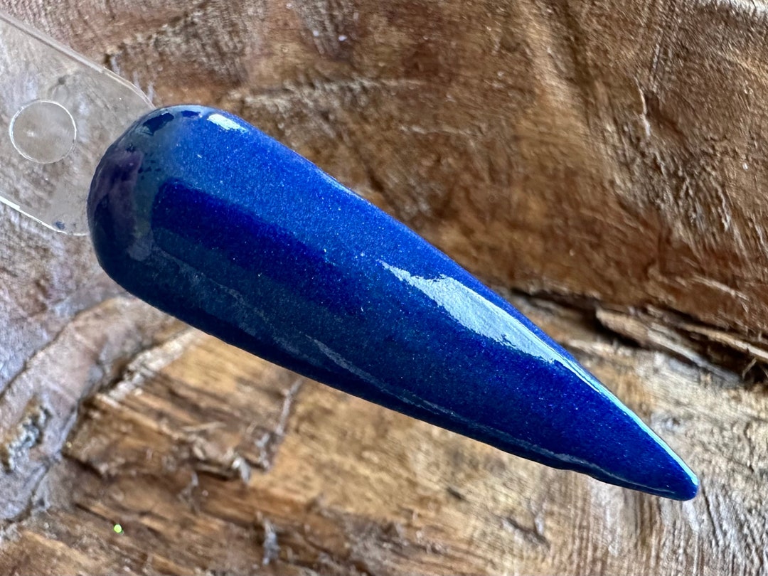 Sapphire Blue, Dark Blue Dip Powder, Blue Nails, Dip Powder Dark Blue ...