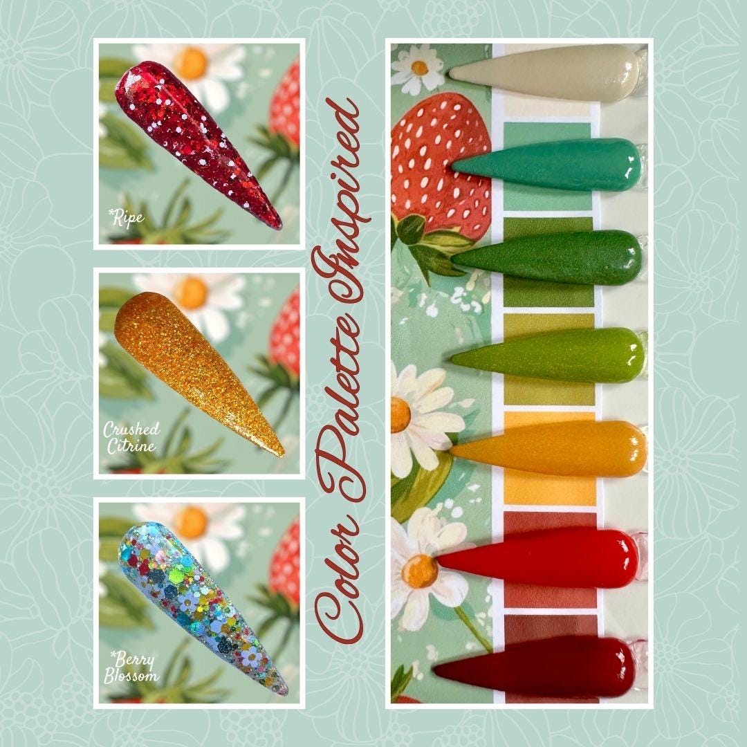 Early Summer Dip Powder, Color Palette Challenge Inspired, Kandedips - Etsy