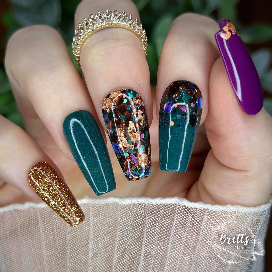 Shop the Mani, Kandedips Green Teal, Copper Dust, Evenfall and Berry ...