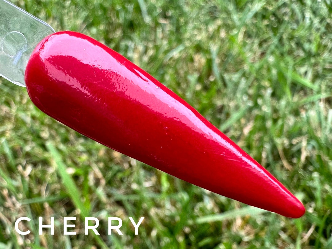 Cherry Dip Powder, Red Dip Powder, Dip Powder for Nails Red, Kandedips ...