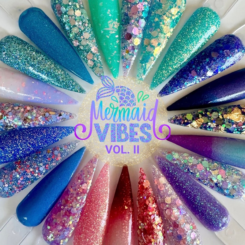 Nail Dip Powder Mermaid - Etsy