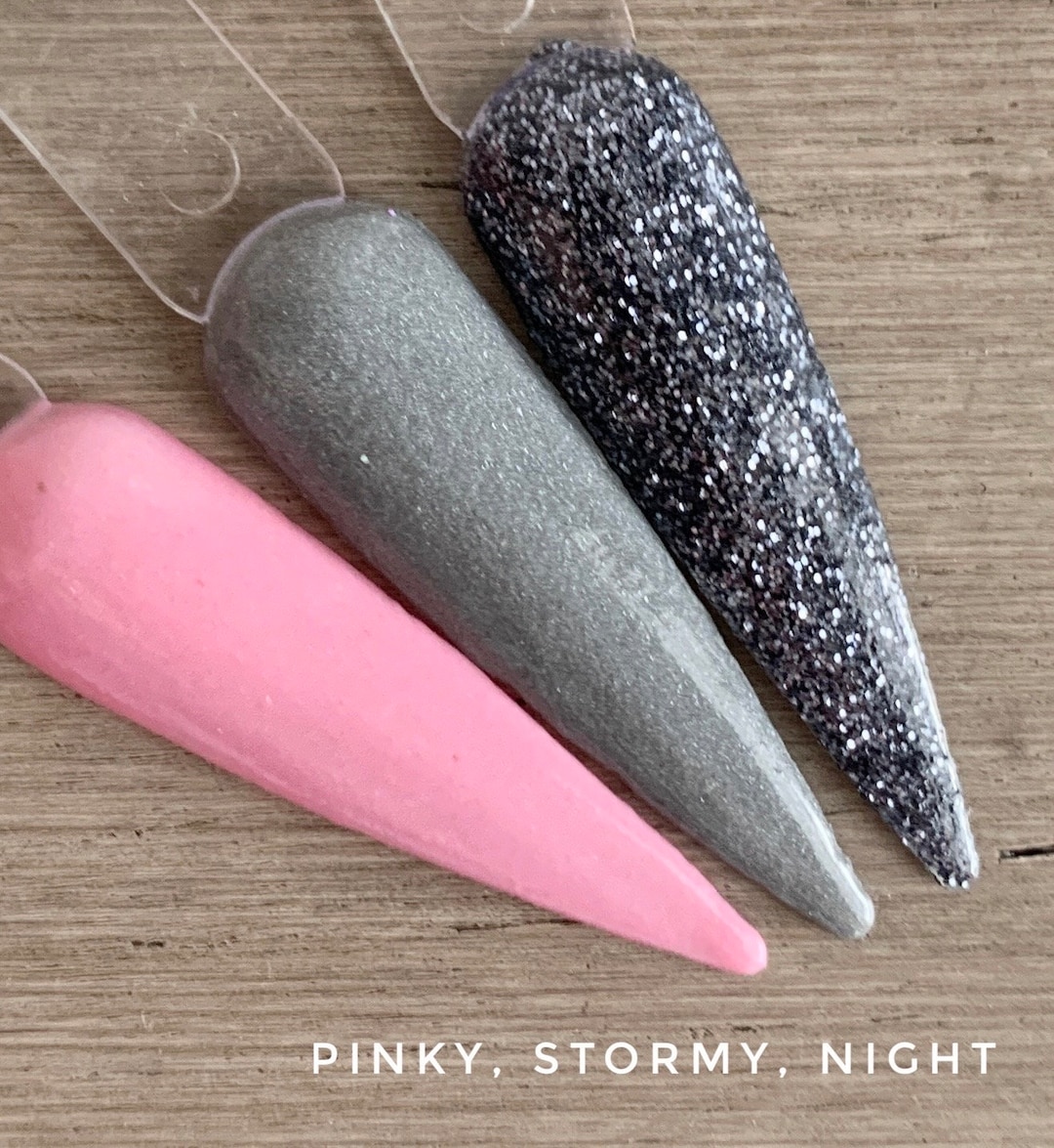 Gray Trio Dip Powder, Dip Powder Trio, Dip Powder Set, Acrylic Dip ...