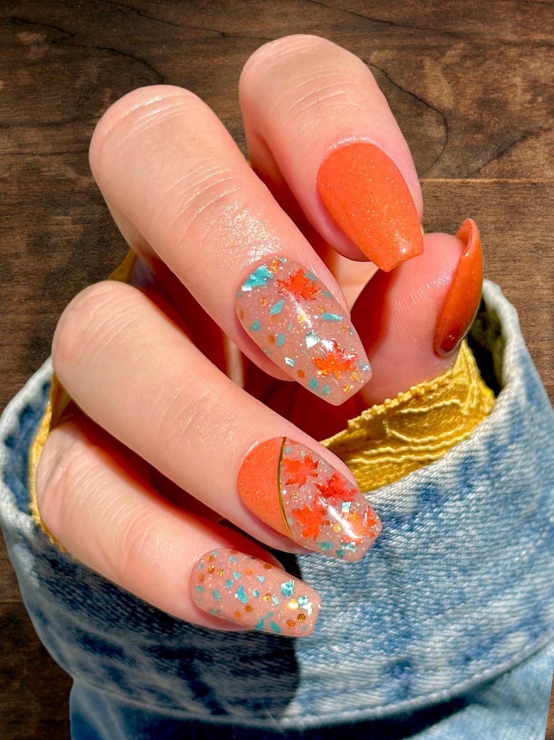 Shop the Mani, Kandedips Pumpkin Spice and Fall Foilage, Fall Dip ...