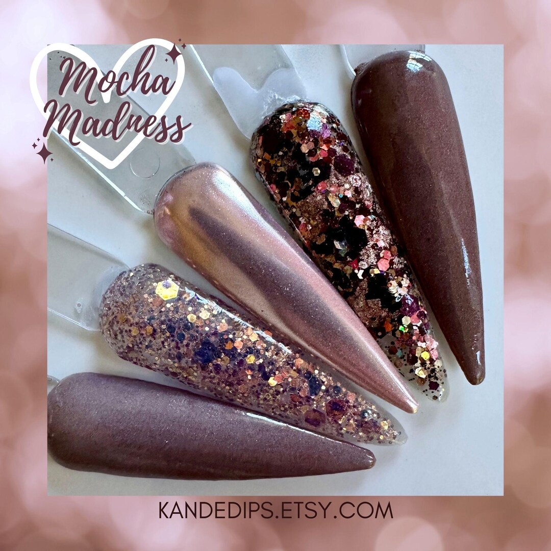 Mocha Madness, Mocha Mousse Dip Powder by Kande Dips - Etsy