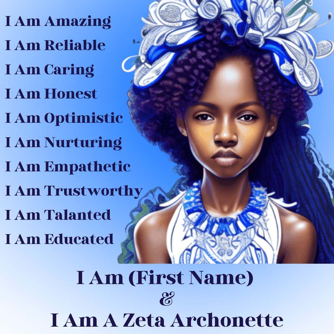 Zeta Phi Beta Archonette Pillow - Etsy