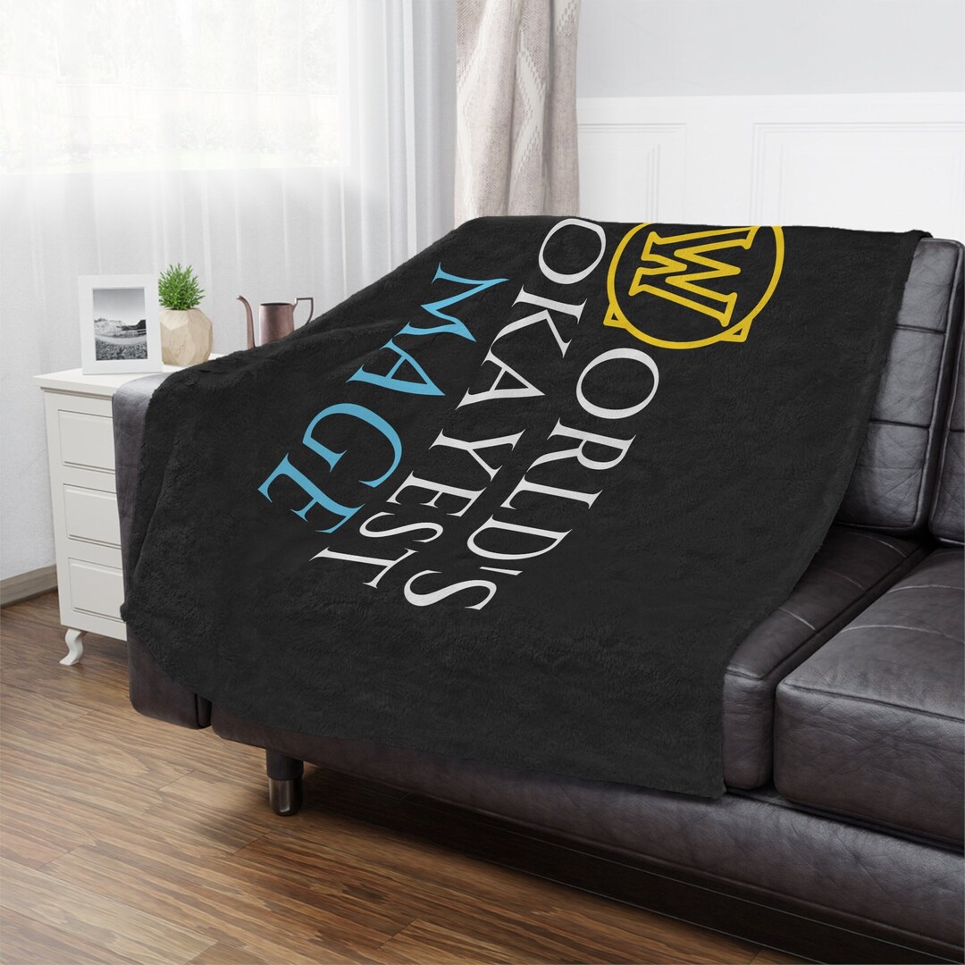 Warm & Cozy MMO RPG Mage Magician 50x60 Minky Blanket, Large Gift for ...