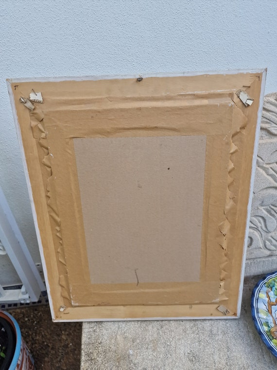 Reproduction of metal painting, made in France - Gem