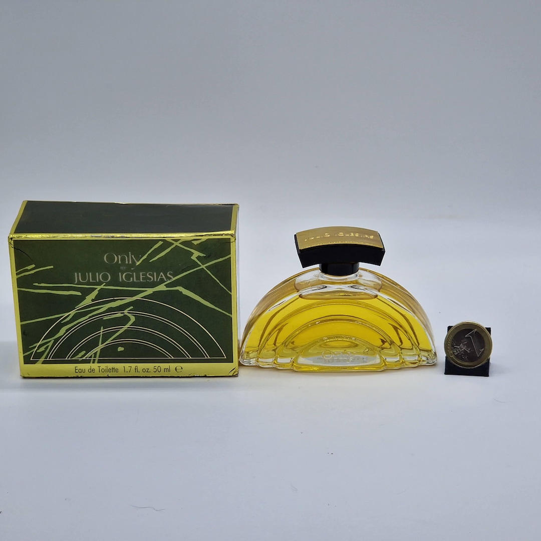 Vintage Perfume Only by Julio Iglesias Eau De Toilette 50 Ml With Box ...