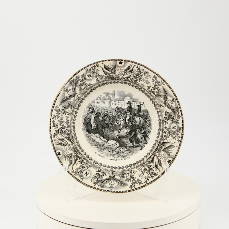 Vintage napoleon teller - Etsy.de