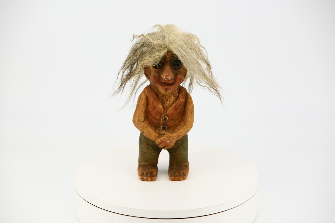 Trolls Figure, Handmade by as Ny Forma Sovenier, Norway - Etsy