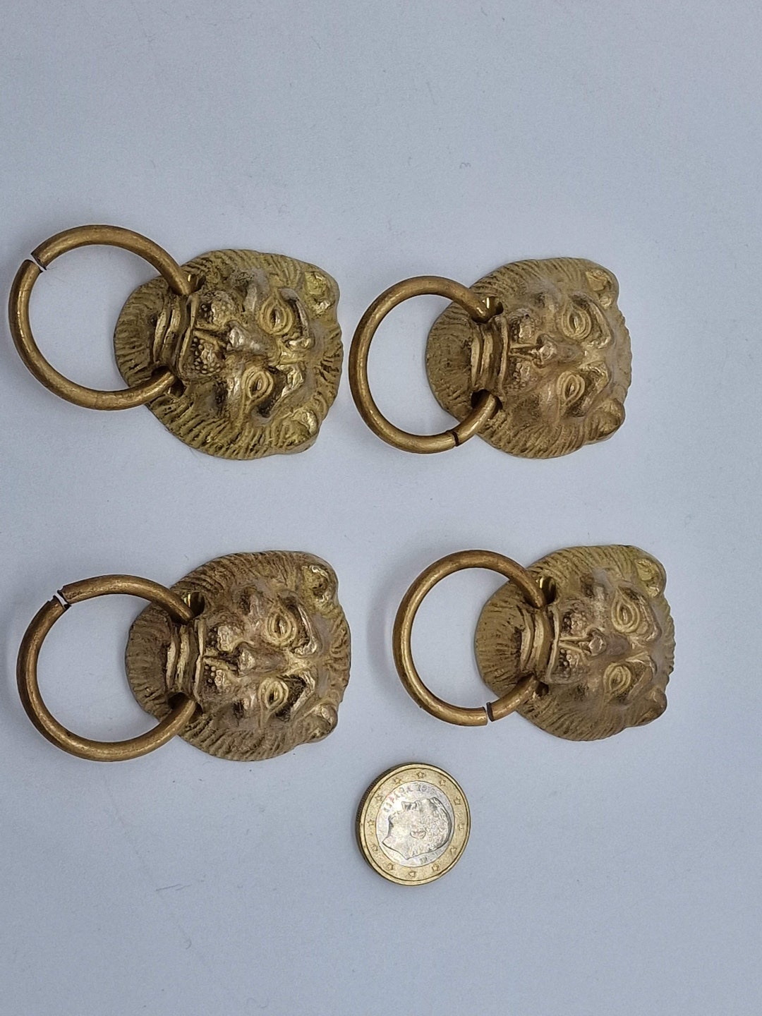 Antique Furniture Restoration Handles 4 Lion Head - Etsy