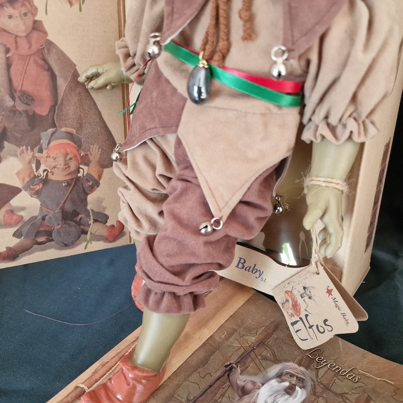 Collectible Elf Doll “puck” by D’anton, Spain – 1996, New in Box - Etsy