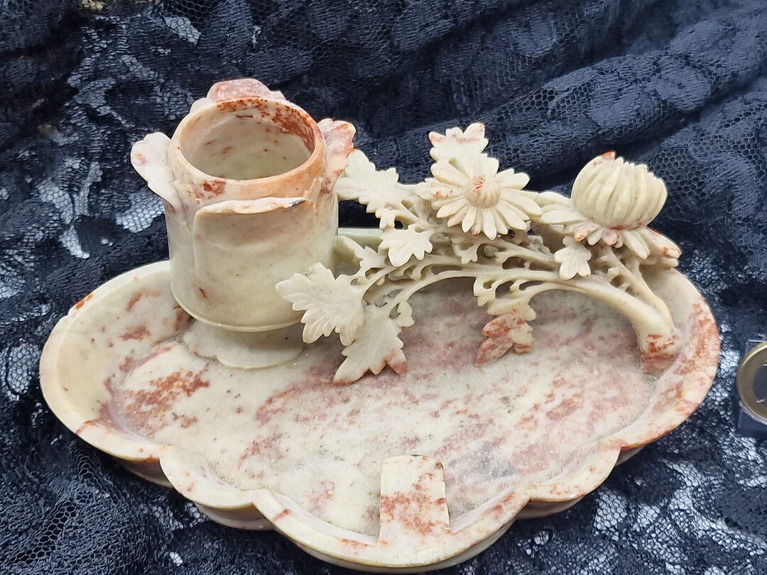 Soapstone Inkwell - Etsy