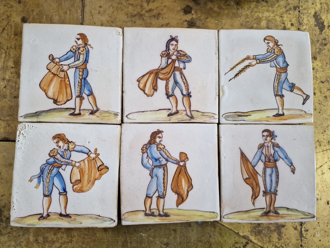 Matador Vintage Patterned Tiles - Etsy