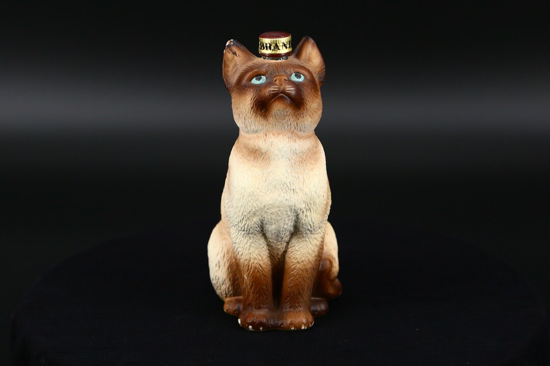 Brandy Cat Figurine Bottle, Made in Spain - Etsy