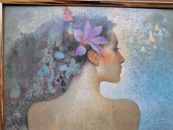 Reproduction of metal painting, made in France - Gem