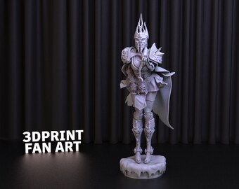 3d Lich King Figure - Etsy