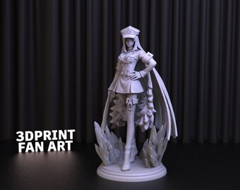 Esdeath 3d Model - Etsy