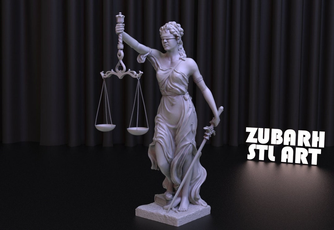 Themis Justice 3D Print STL File for 3D Printing,3d Digital File ...