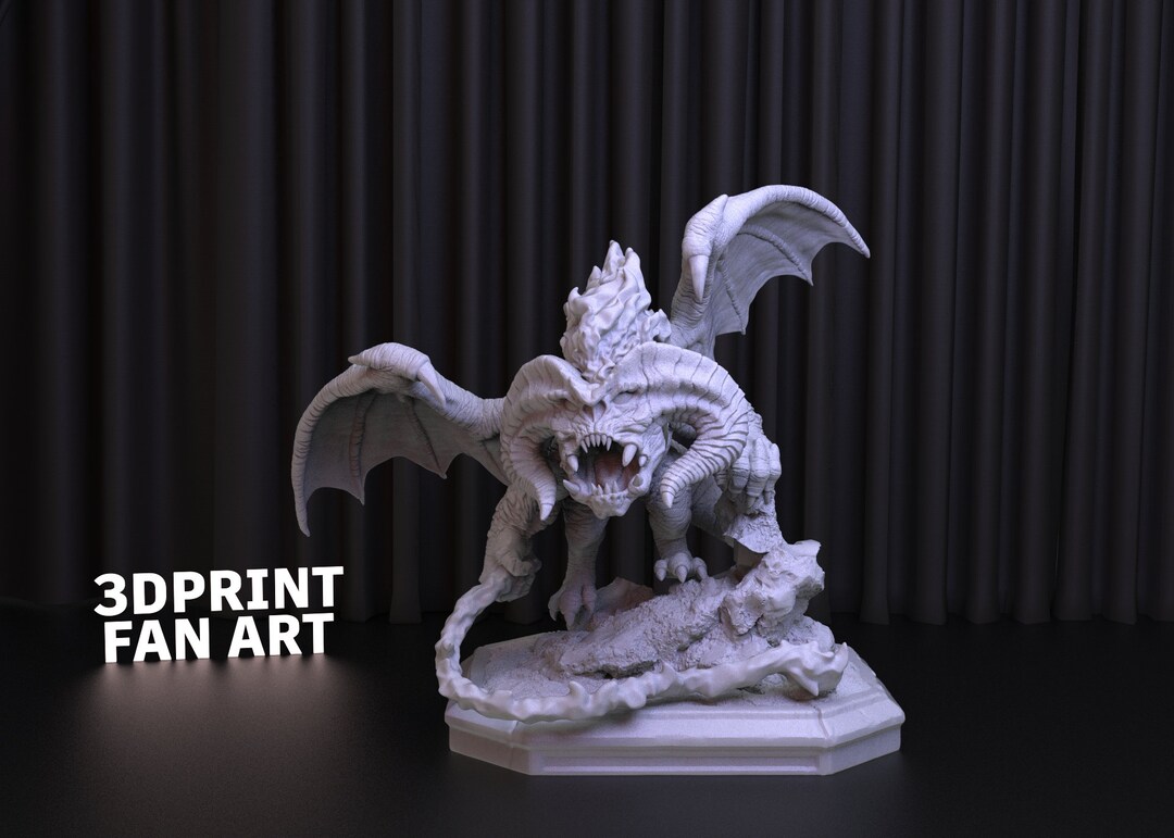 Balrog LOTR Stl File for 3D Printing,3d Digital File, Stl 3D Model ...