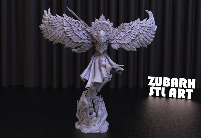 Arc Angel Design Stl File for 3D Printer Design 3D Model - Etsy