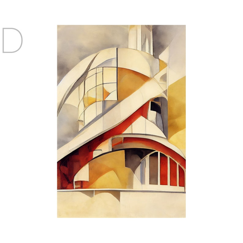 Precisionism Art Movement Architecture Direct Download - Etsy