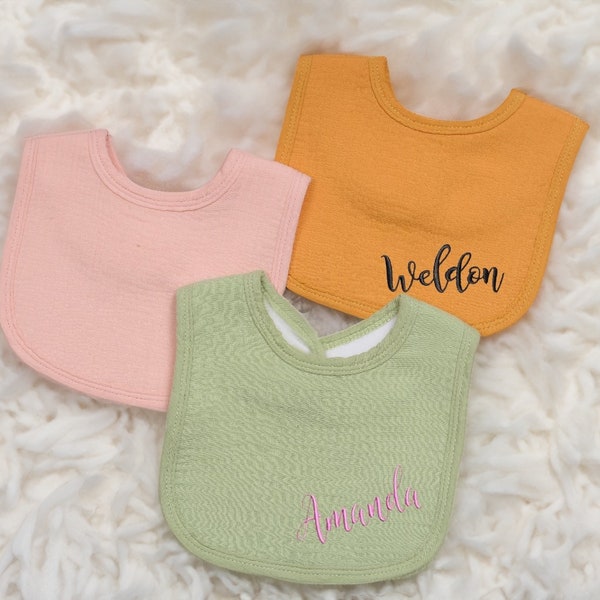 Bib Embroidery - Etsy