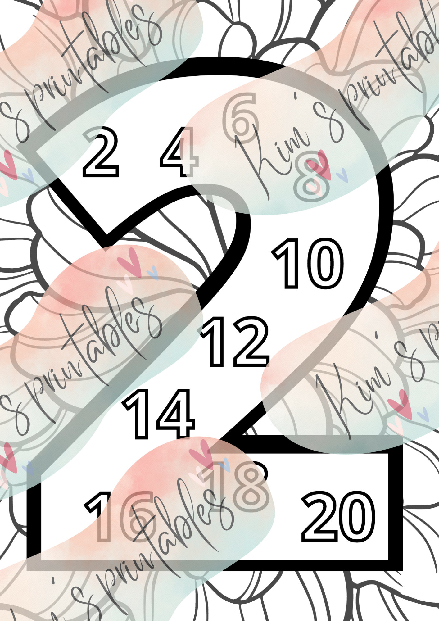 Printables Grinding Tables Coloring Page Math Multiply Numbers Coloring ...