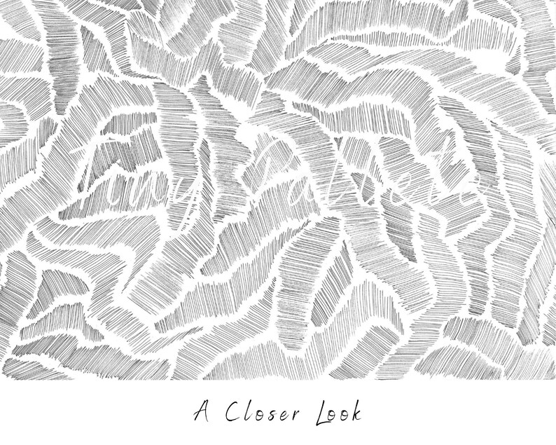 Fine Line Wall Art Minimal Line Print Ink Wall Decor Simple Art Print ...