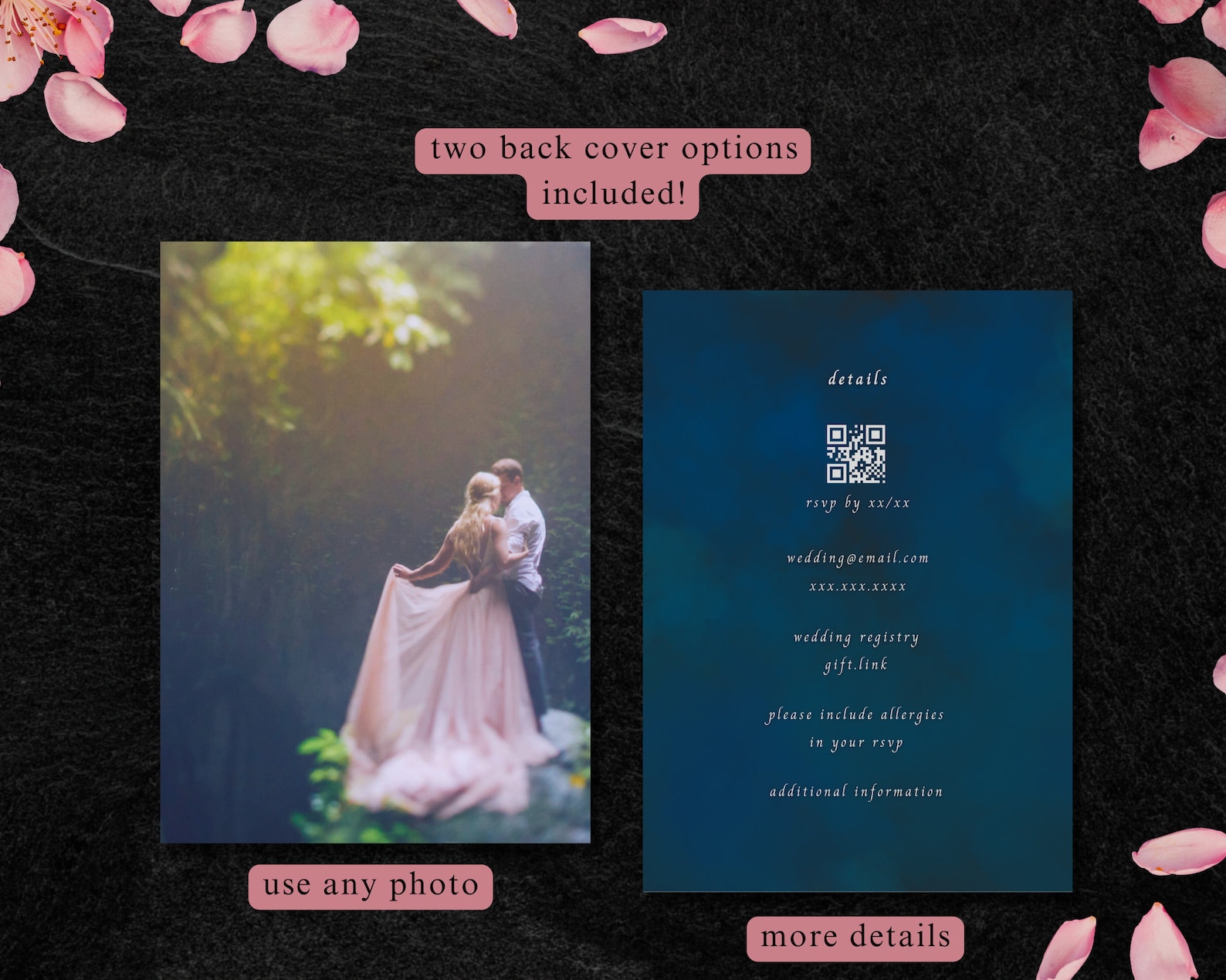 Hades and Persephone Wedding Invitation Underworld Invite Greek ...