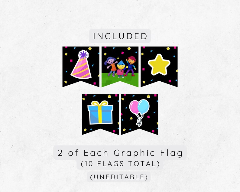 Charlie's Colorforms City Birthday Banner: Personalizable Party Decor ...