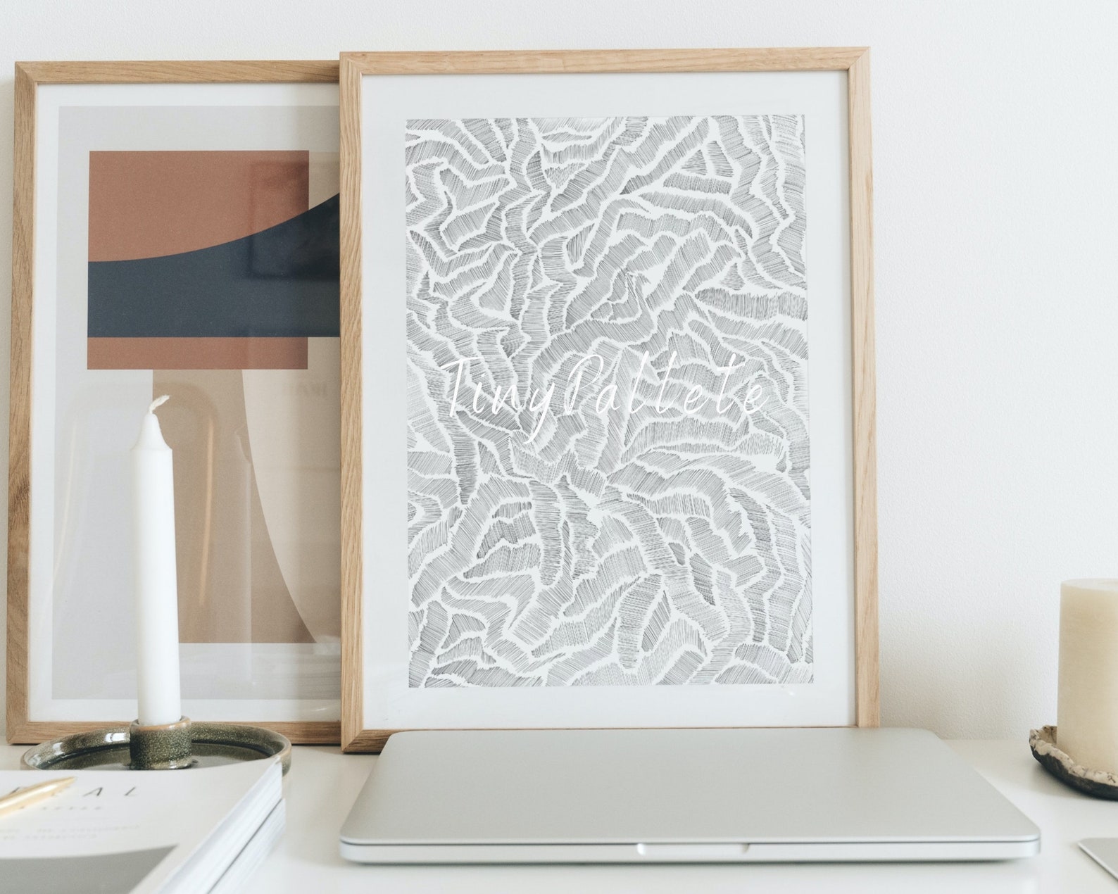 Fine Line Wall Art Minimal Line Print Ink Wall Decor Simple Art Print ...