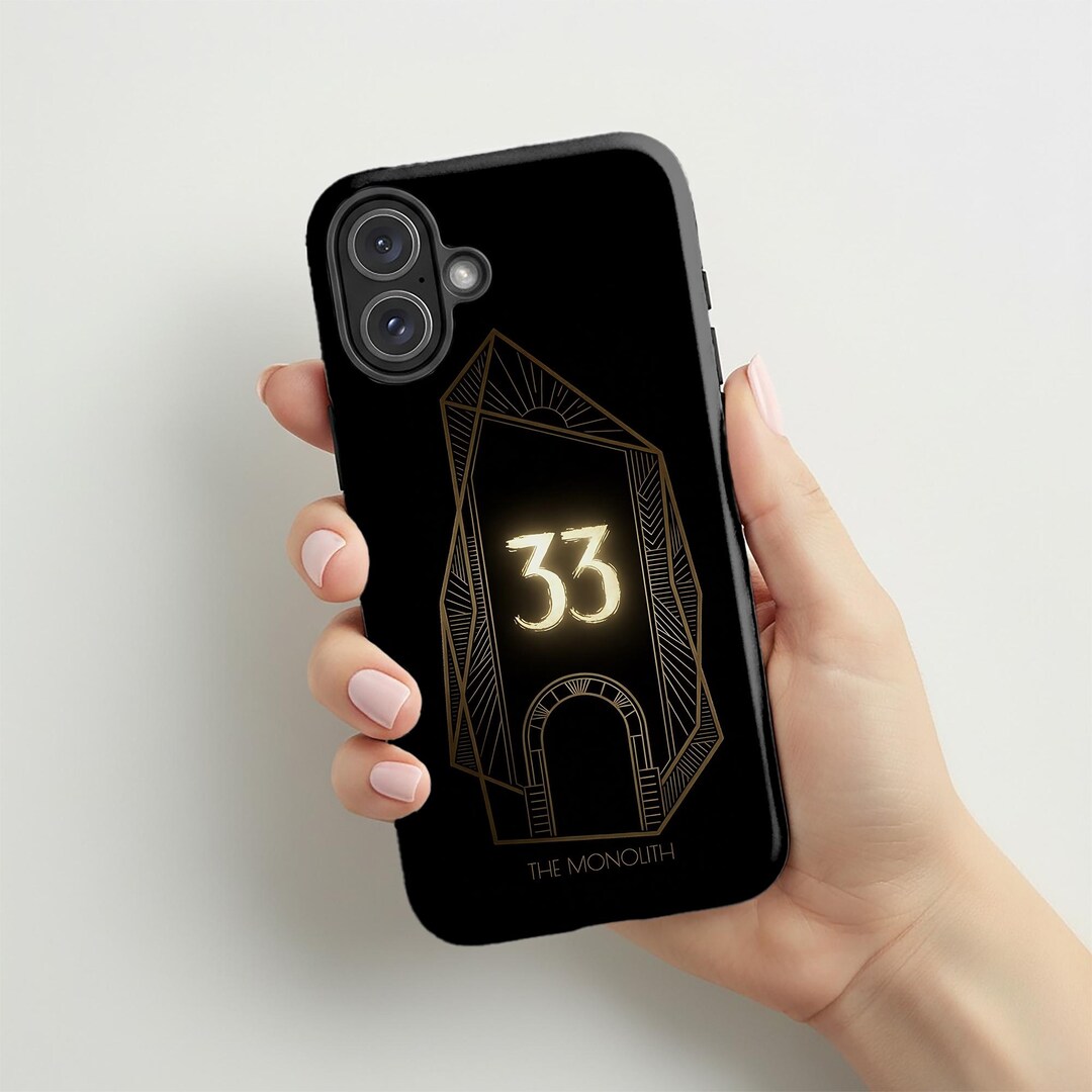 The Monolith Clair Obscur Expedition 33 Inspired Phone Case | Gaming ...