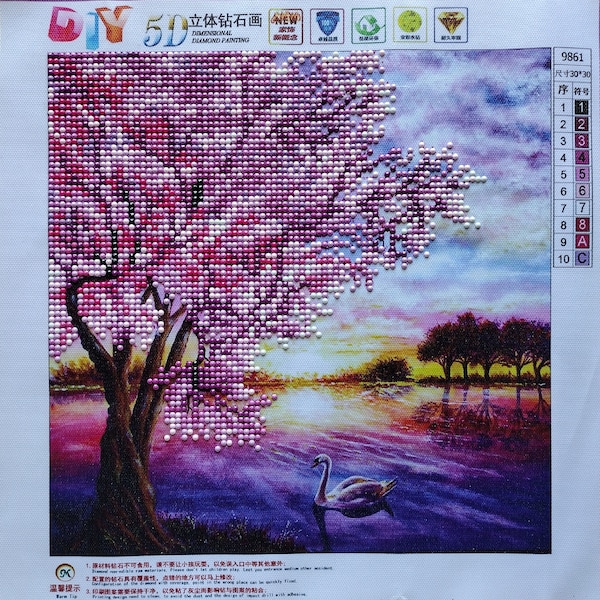 Cherry Blossom Diamond Art - Etsy