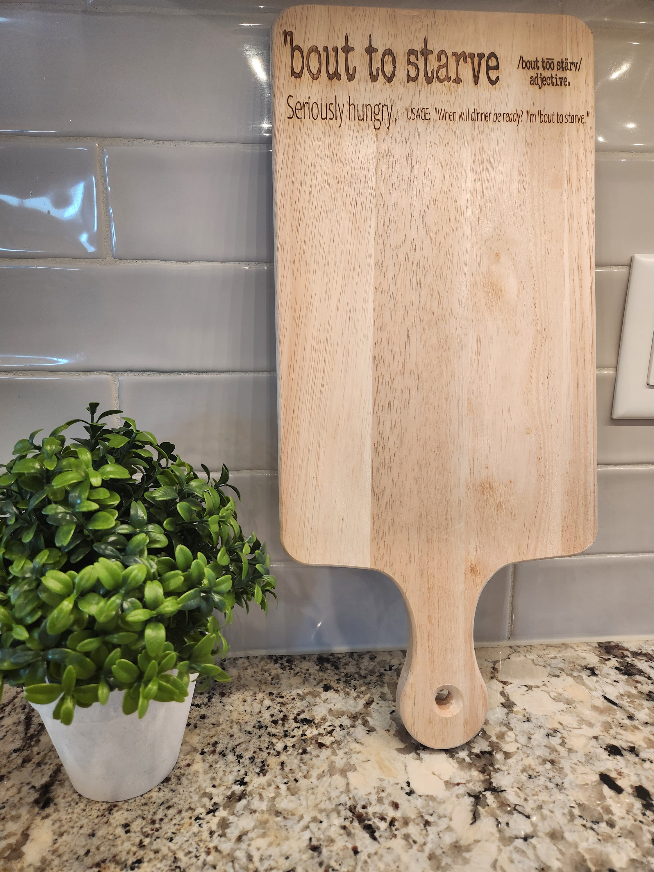 Funny Charcuterie Board Personalized Serving Board With Handle Engraved ...