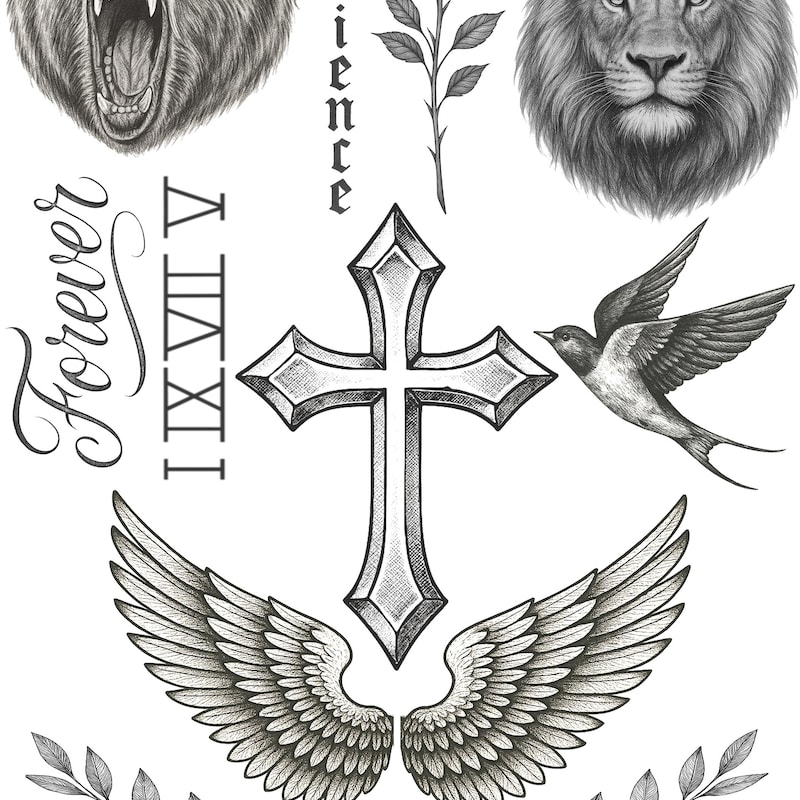 Fake Wings Tattoo - Etsy UK