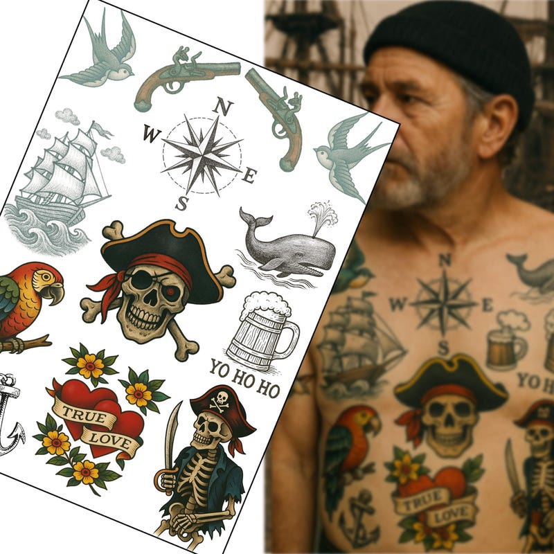 Realistic Pirate Costume - Etsy