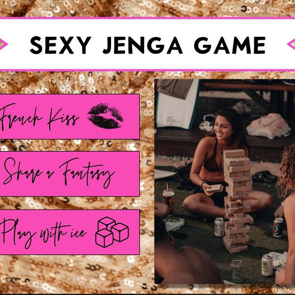 Naughty Jenga - Etsy