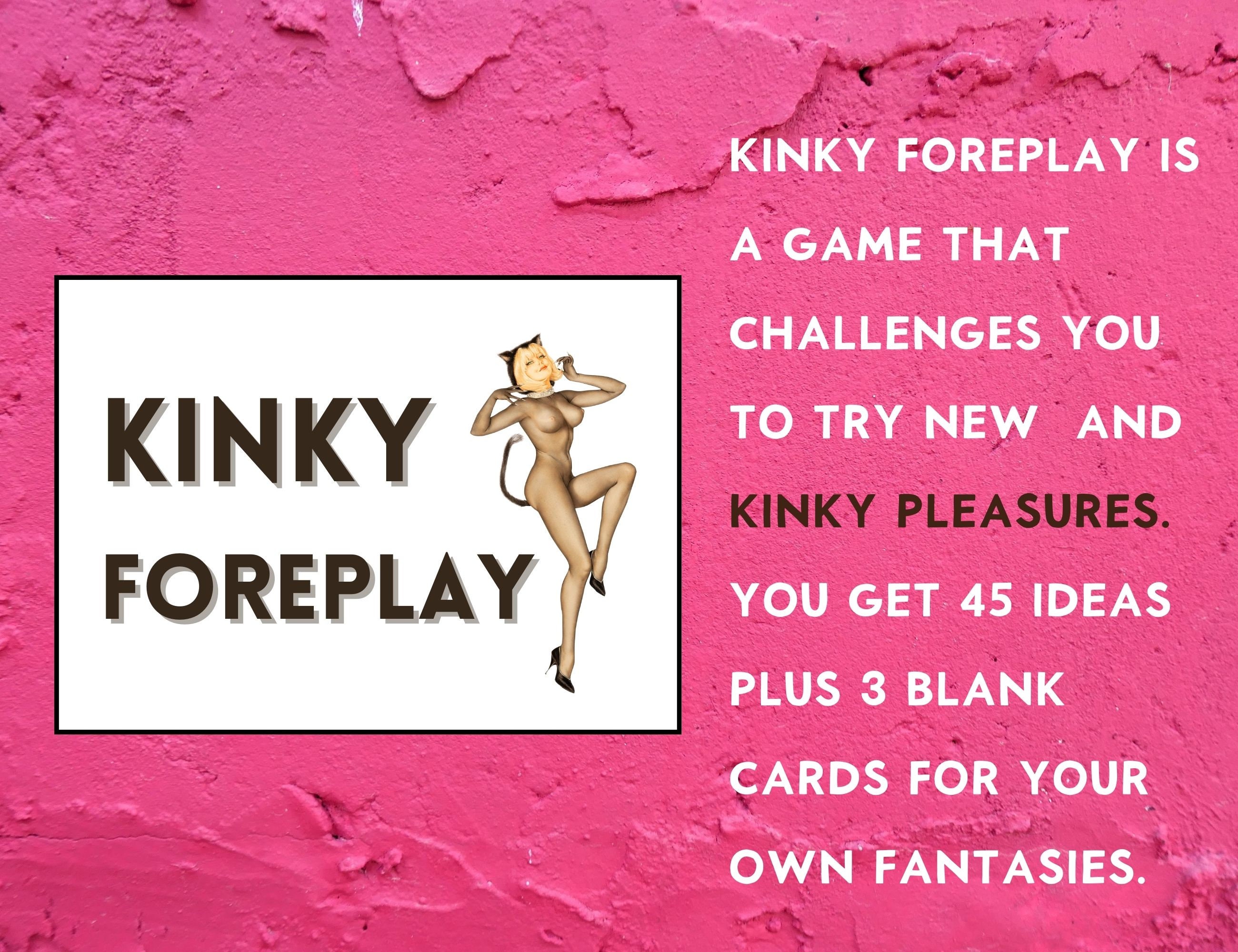 Kinky Foreplay Game Sex Games Naughty T For Him Sexy Games Kinky