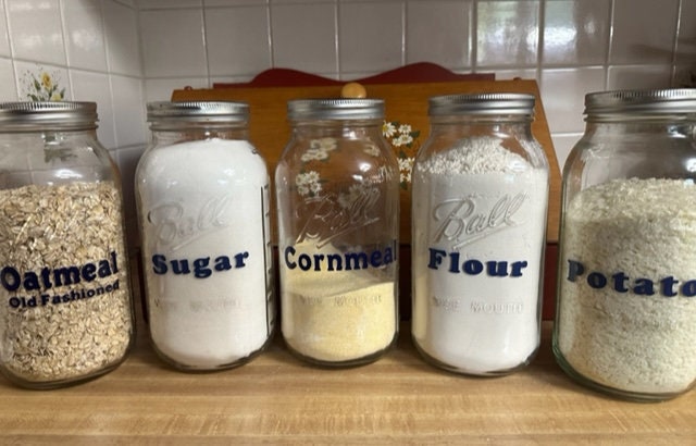 Kitchen Storage: Ball Jar Canister Custom - Etsy