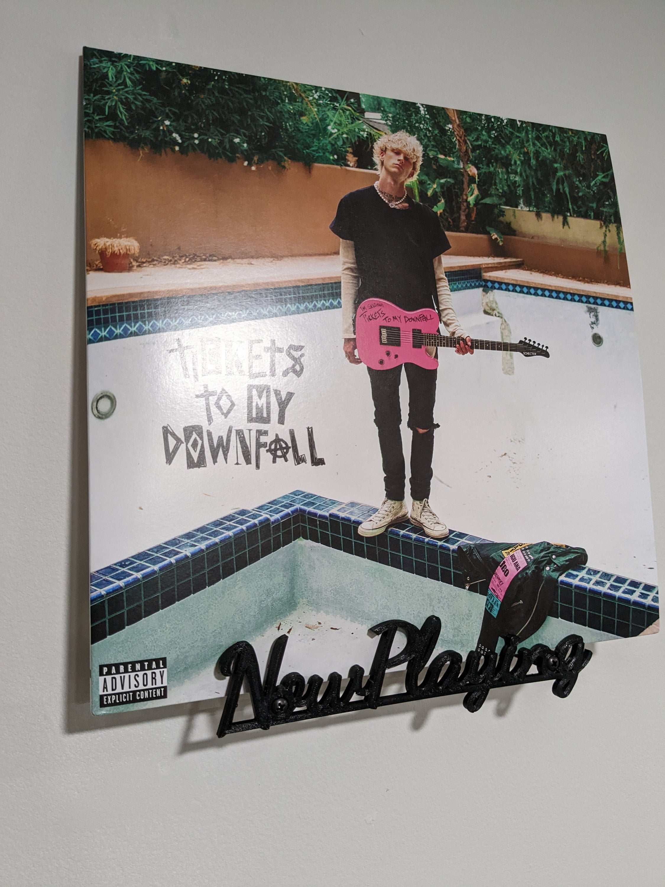 NOW PLAYING Vinyl Record Display / Wall Mount / Shelf - Etsy