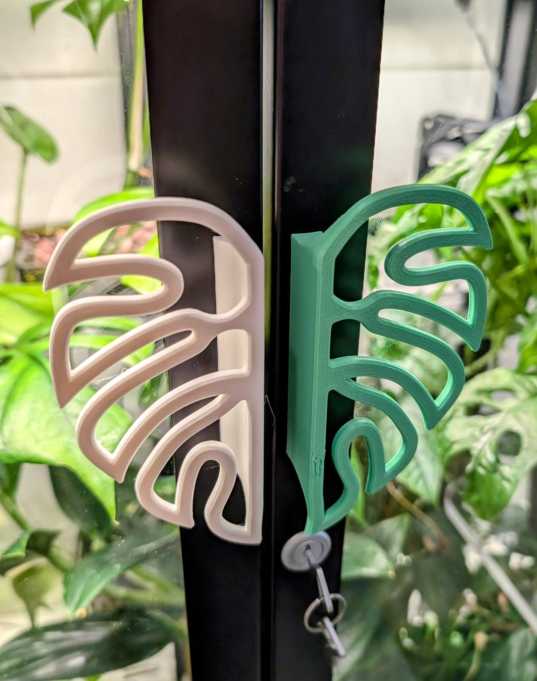 Milsbo Monstera Leaf Cabinet Handles V1.0 - 3D Printed - Etsy