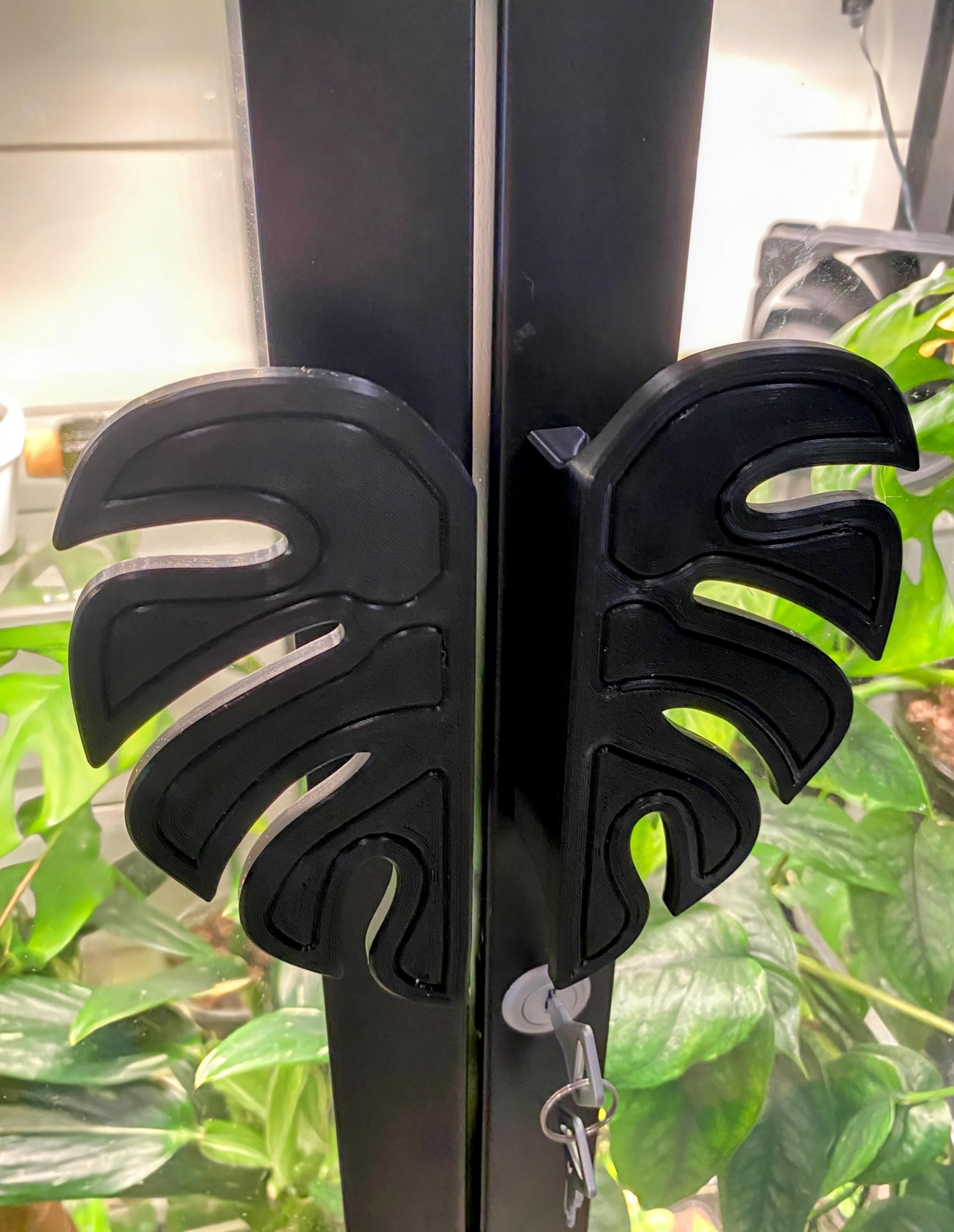 Milsbo Monstera Albo Leaf Cabinet Handles V2.0 - 3D Printed - Etsy