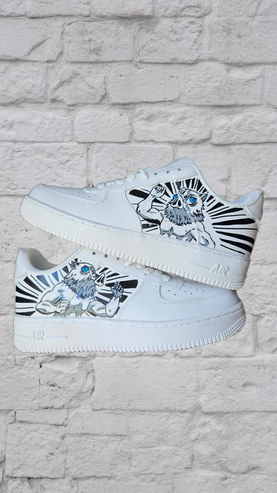 Nike Air Force One Custom Demon Slayer - Etsy