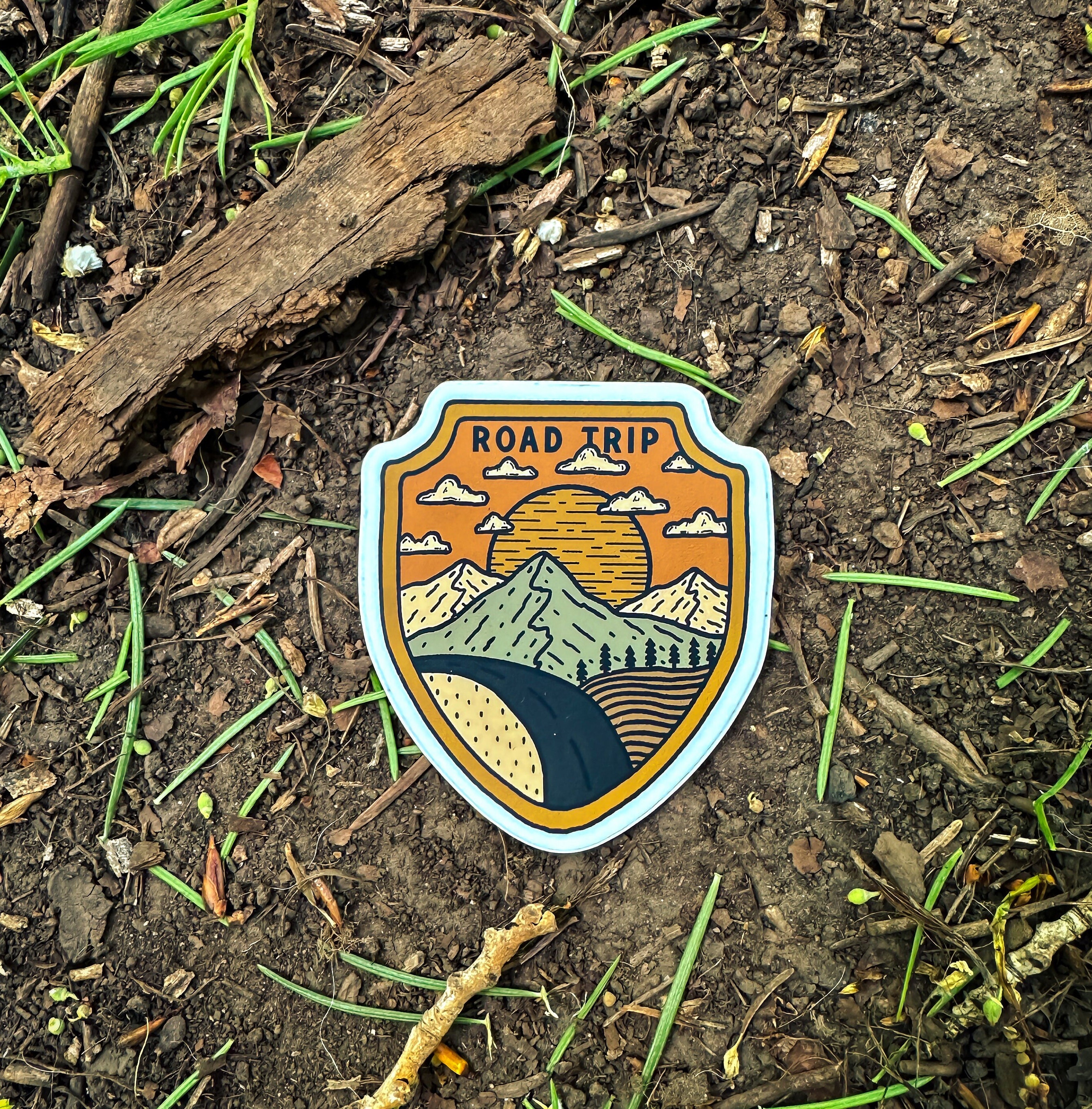Road Trip Sticker // Waterproof, Vinyl Decal, Waterbottle Sticker, Car ...